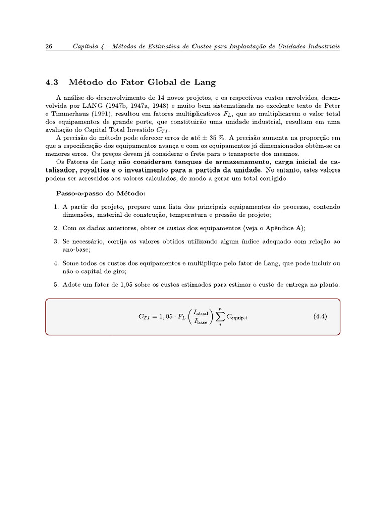 Método Lang | PDF