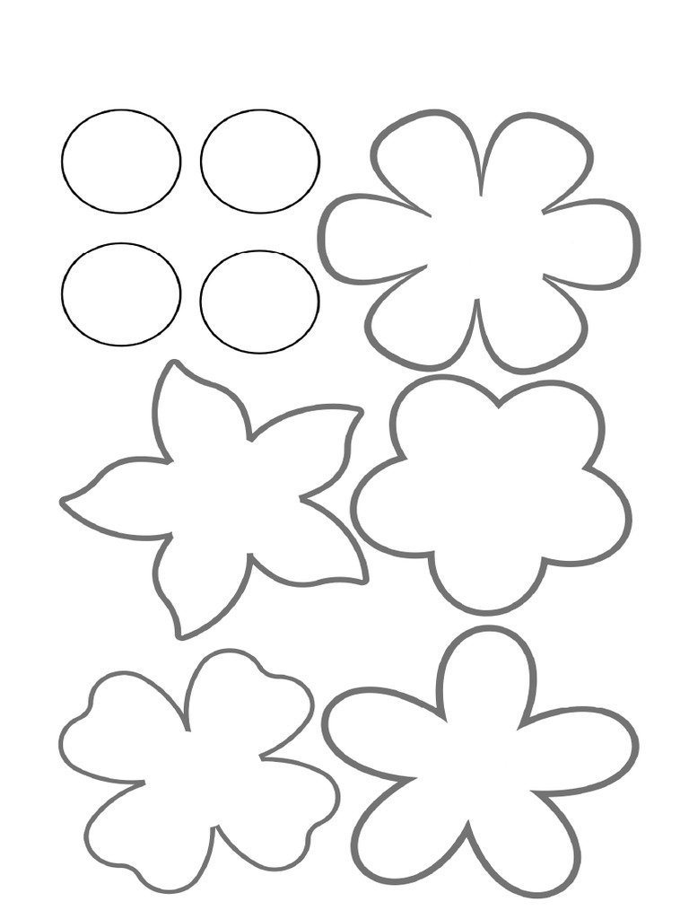 Flower Cutouts | PDF