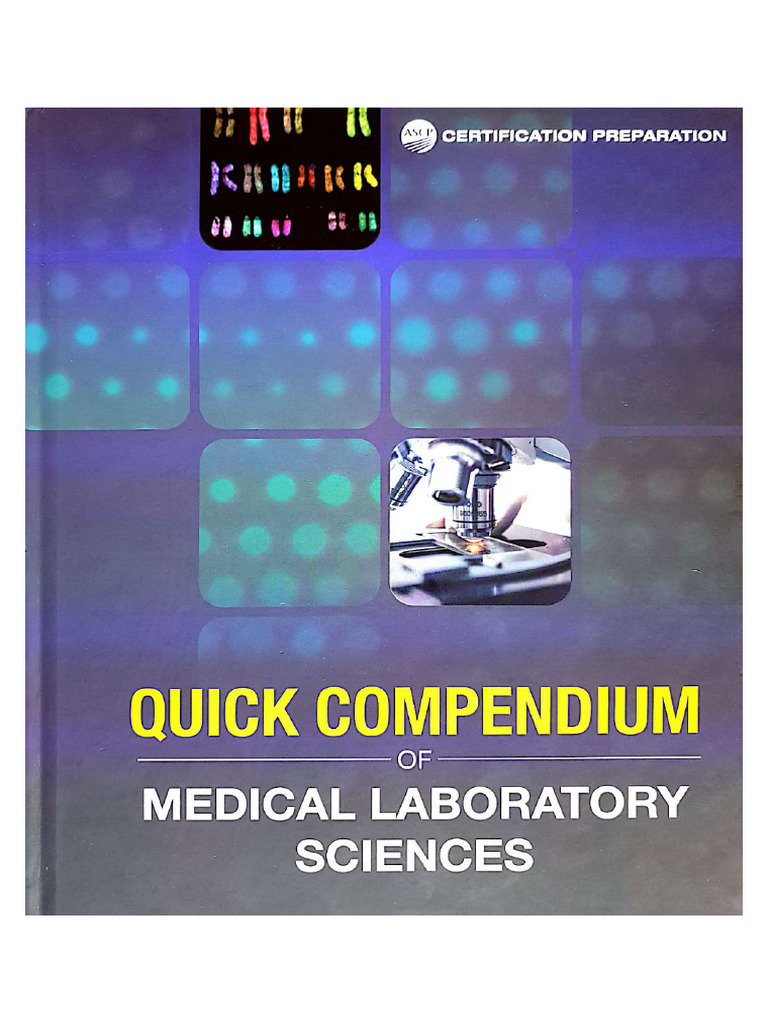 Quick Compendium of Medical Laboratory Sciences. | PDF Quick Compendium of Medical Laboratory Sciences. | PDF