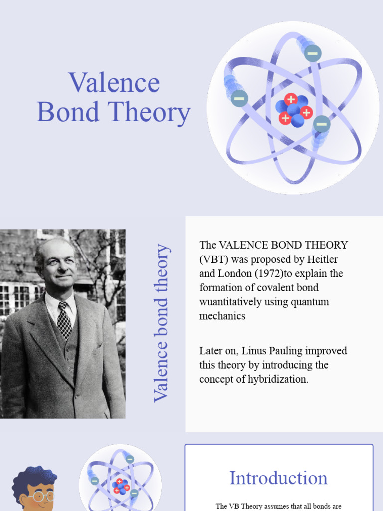 Valence Bond Theory Overview | PDF | Chemical Bond | Covalent Bond
