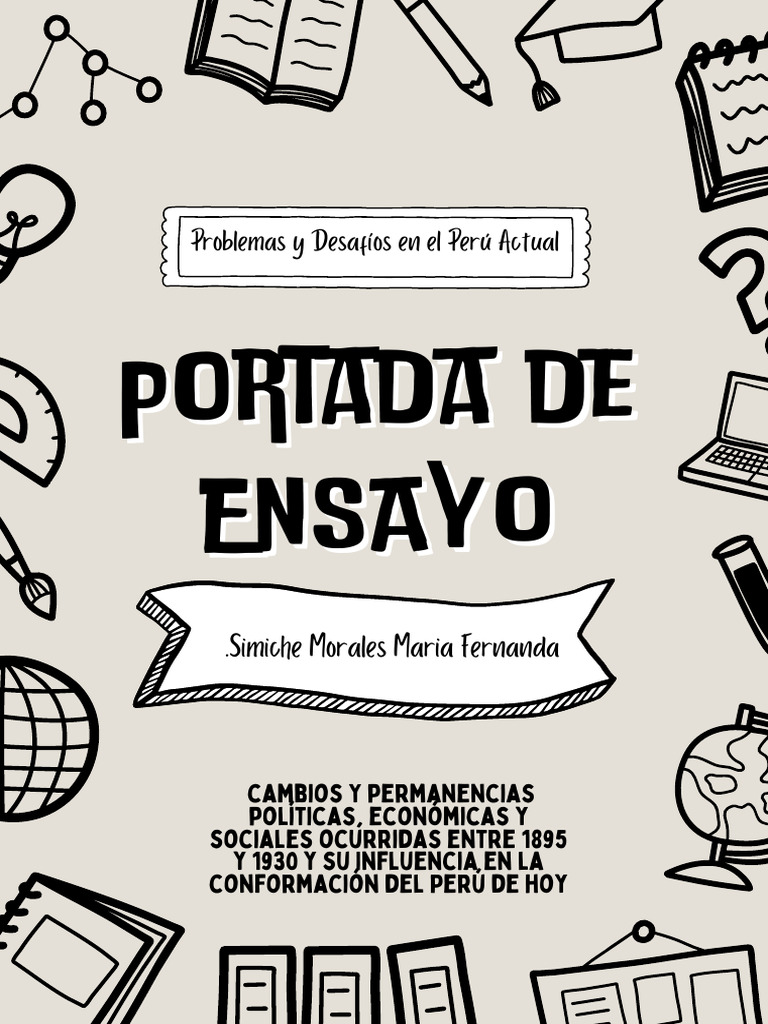 Ensayo Pc1 | PDF | Perú