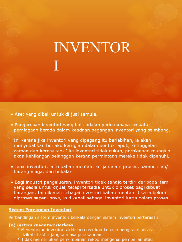 INVENTORI | PDF
