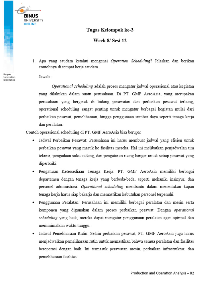 Template Tugas Kelompok 3 | PDF