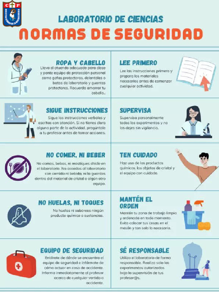 Normas de Seguridad Del Laboratorio | PDF