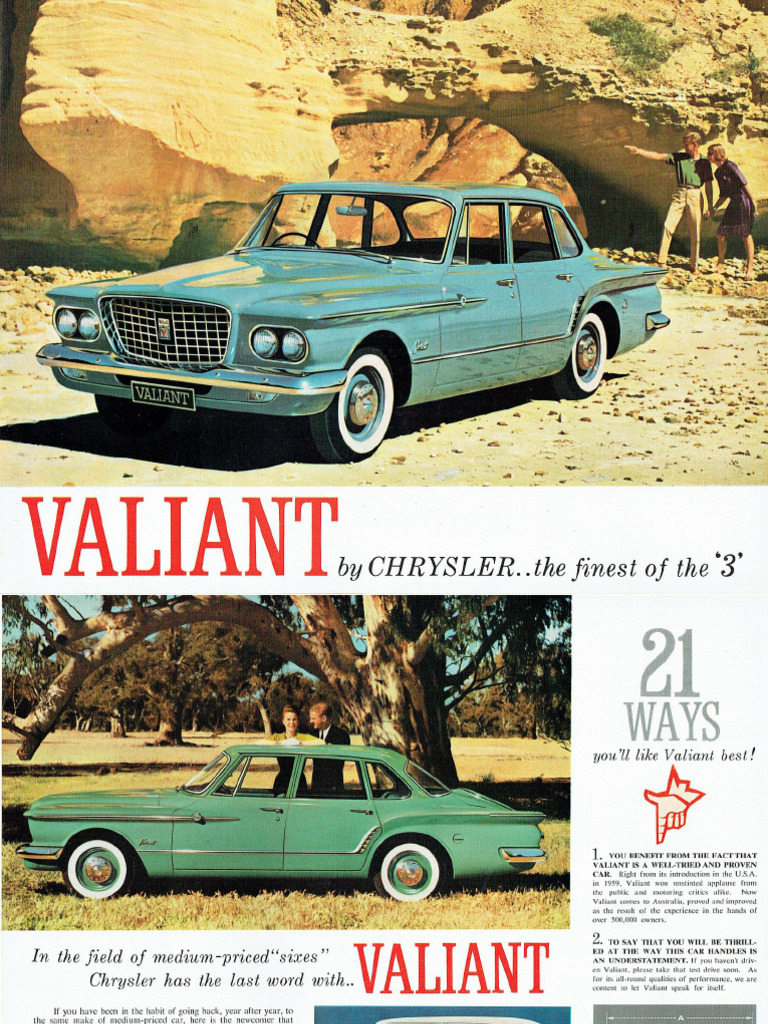 Chrysler Valiant 1962 AU | PDF