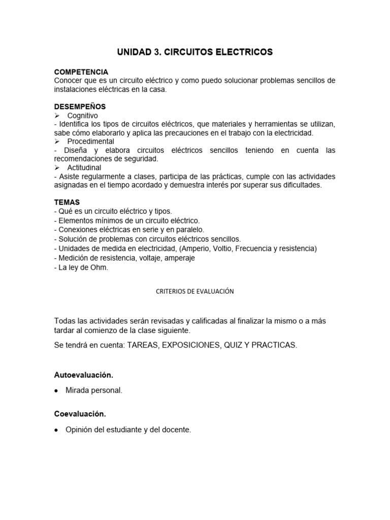 Circuitos Eléctricos: Fundamentos y Prácticas | PDF