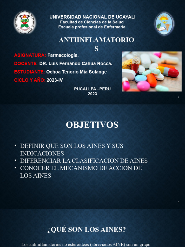 Farmacodinamica | PDF | Droga anti-inflamatoria libre de esteroides ...