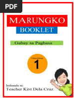Marungko Booklet (Part 1) | PDF