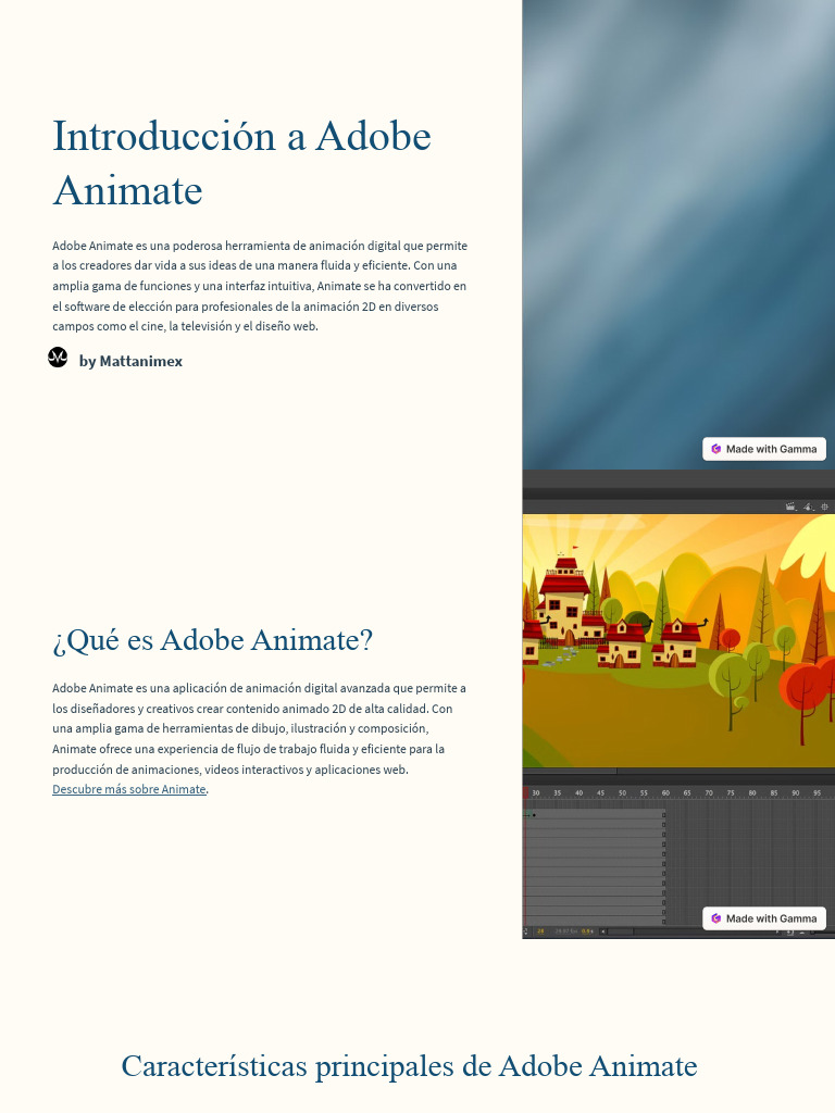 Introduccion A Adobe Animate | PDF | Ilustrador Adobe | Multimedia
