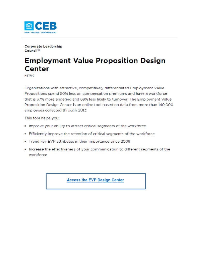 3.3 EVP Design Center | PDF