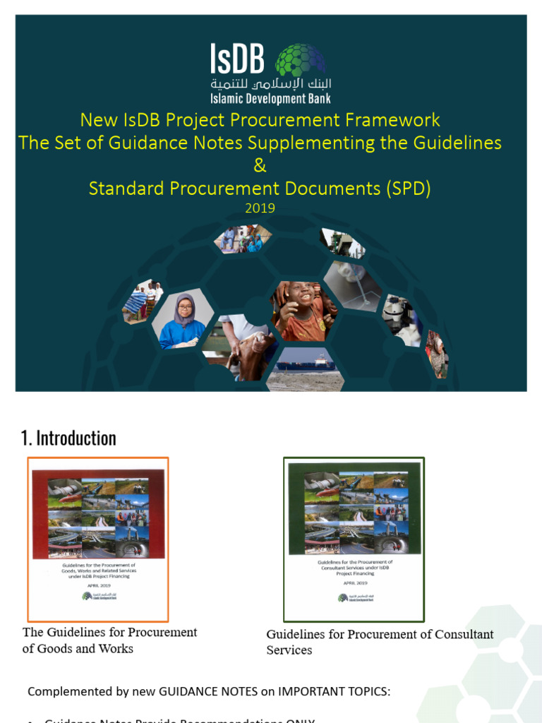 Day 1_Session 4. the Set of Guidance Notes & SPD | PDF | Procurement ...