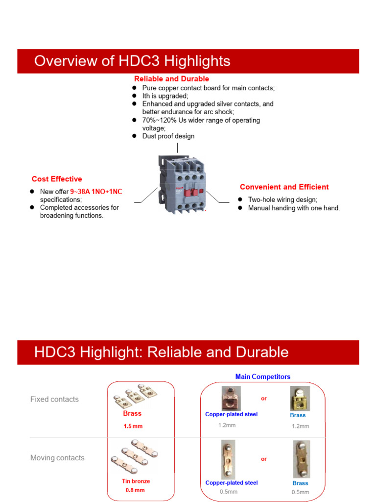 Himel HDC3 | PDF | Rivet | Electrical Wiring