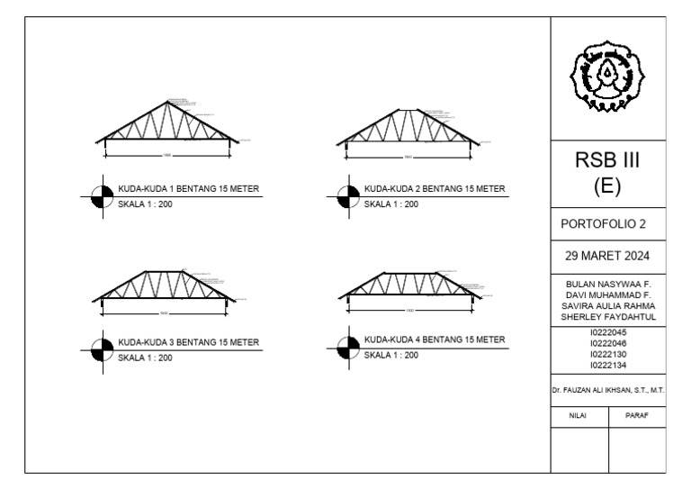 Potongan Atap 1 | PDF
