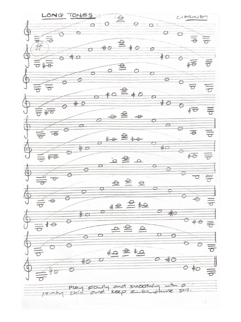Long Tones | PDF