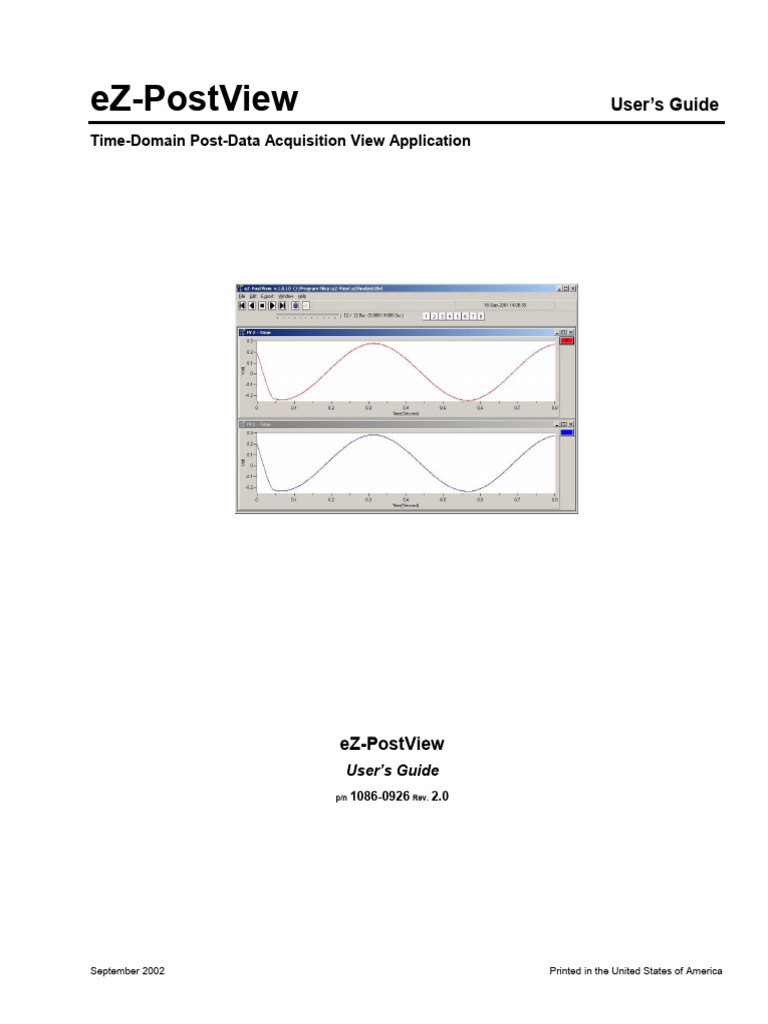 Ez PostView | Download Free PDF | Menu (Computing) | Cursor (User Interface)