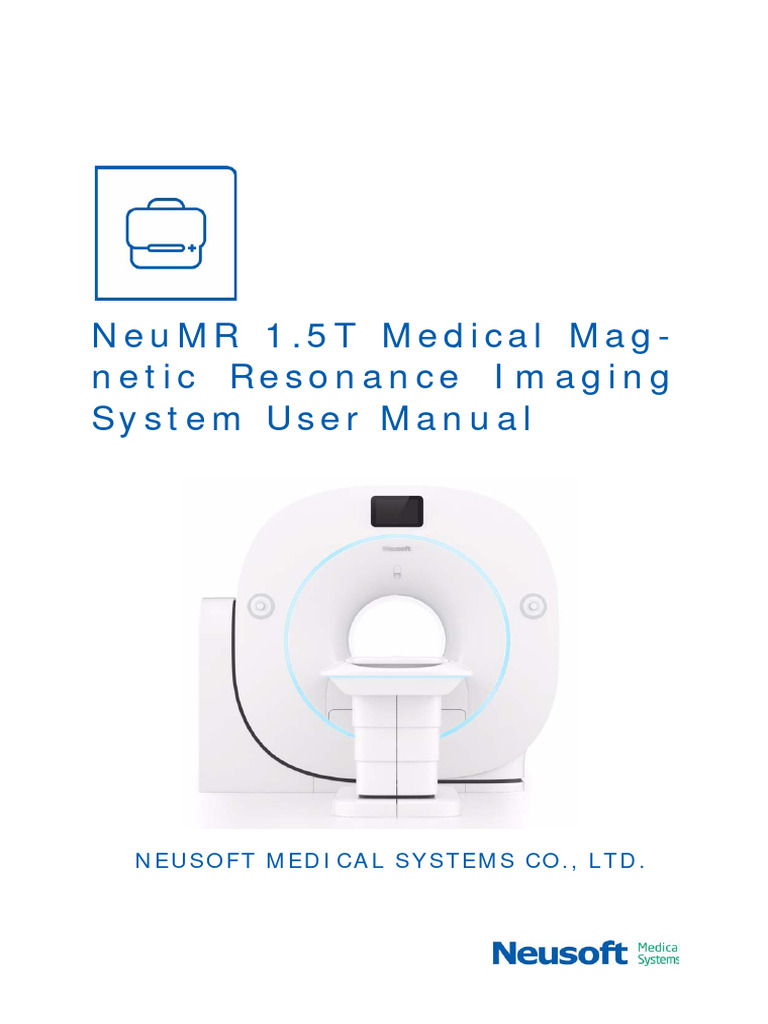 NeuMR 1.5T User Manual | PDF | Medical Imaging | Magnetic Resonance Imaging