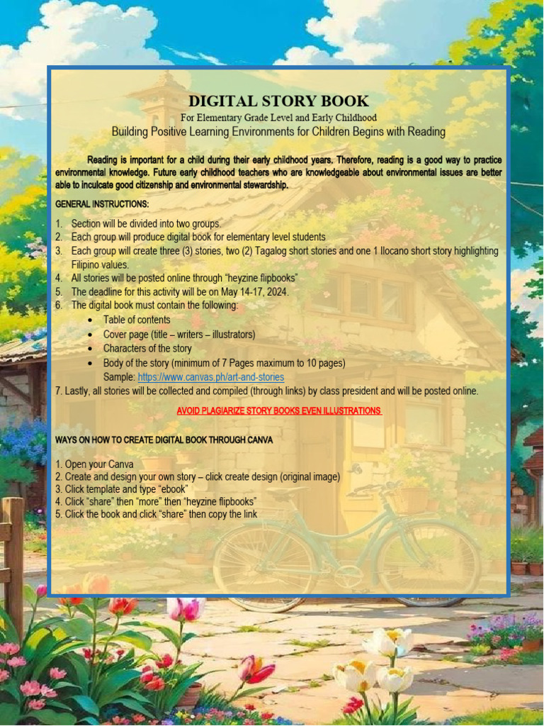 Digital Storybook Creation Guide | PDF