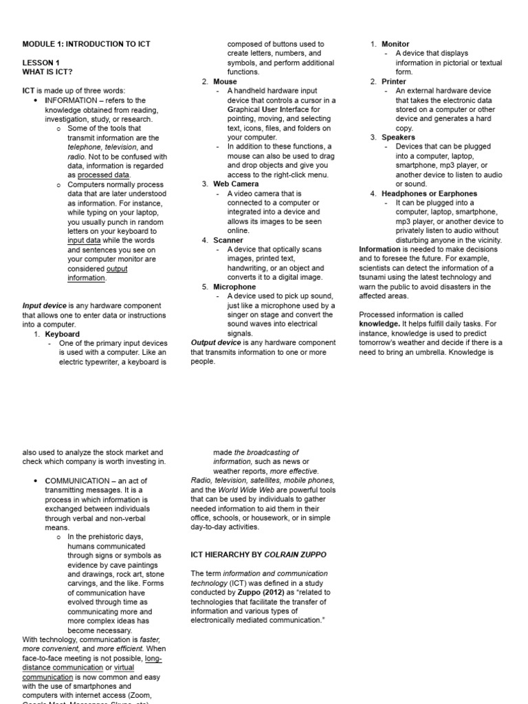 ELEC111 - (1) Module 1 and 2 | PDF | Computer Data Storage | Integrated ...