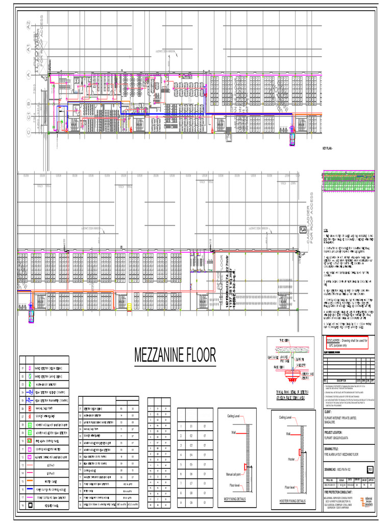 Singur Mezzanine Fire Alarm Layout 1 Msc Fki Fa 102 Pdf