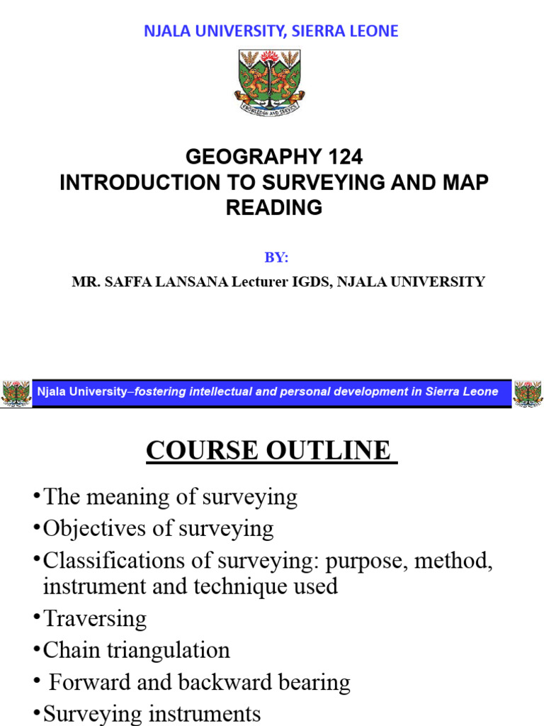 2023 Survey Note | PDF | Surveying | Topography
