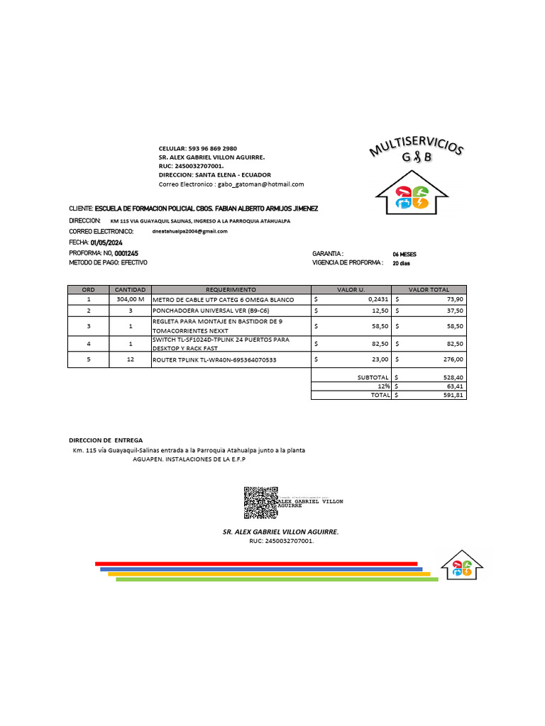 PROFORMA EFOP-signed | PDF
