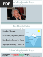 Erikson's Stages and Core Pathologies | PDF | Wellness