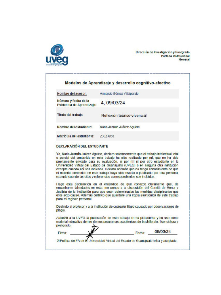 Juarez KarlaJazmin MAyDC-A EA4 | PDF | Aprendizaje | Experiencia