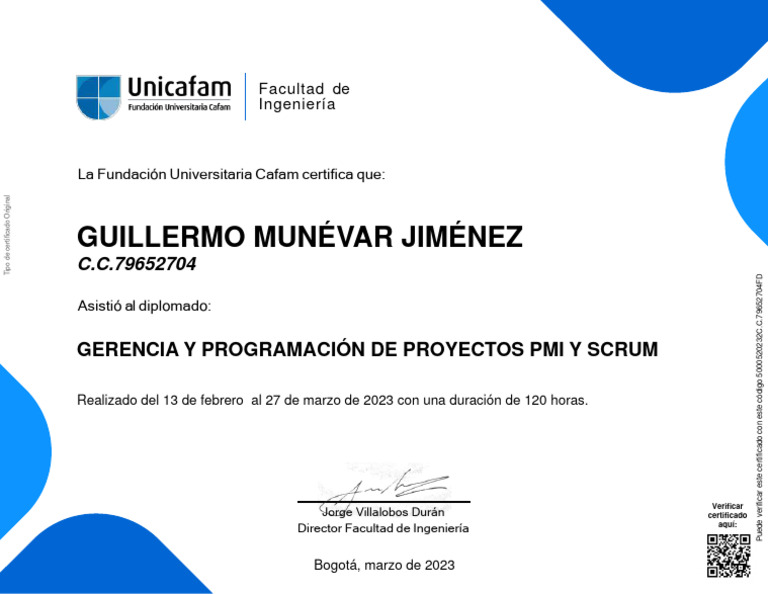 Certificación en PMI y Scrum 2023 | PDF | Tecnología