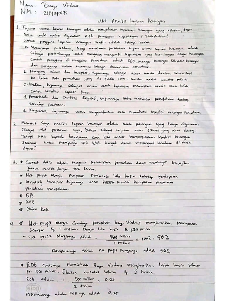 Bayu Virdaus UAS ALKSY | PDF