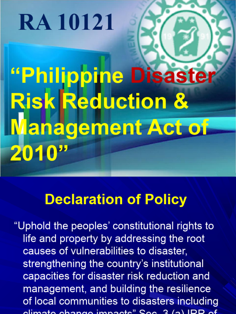BDRRMP | PDF | Climate Change | Greenhouse Gas