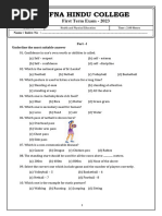 Grade 7 Health Self-Study Guide | PDF | Respiratory Tract | Lung