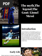 Messi: Journey to Football Legend | PDF | Lionel Messi | Fc Barcelona