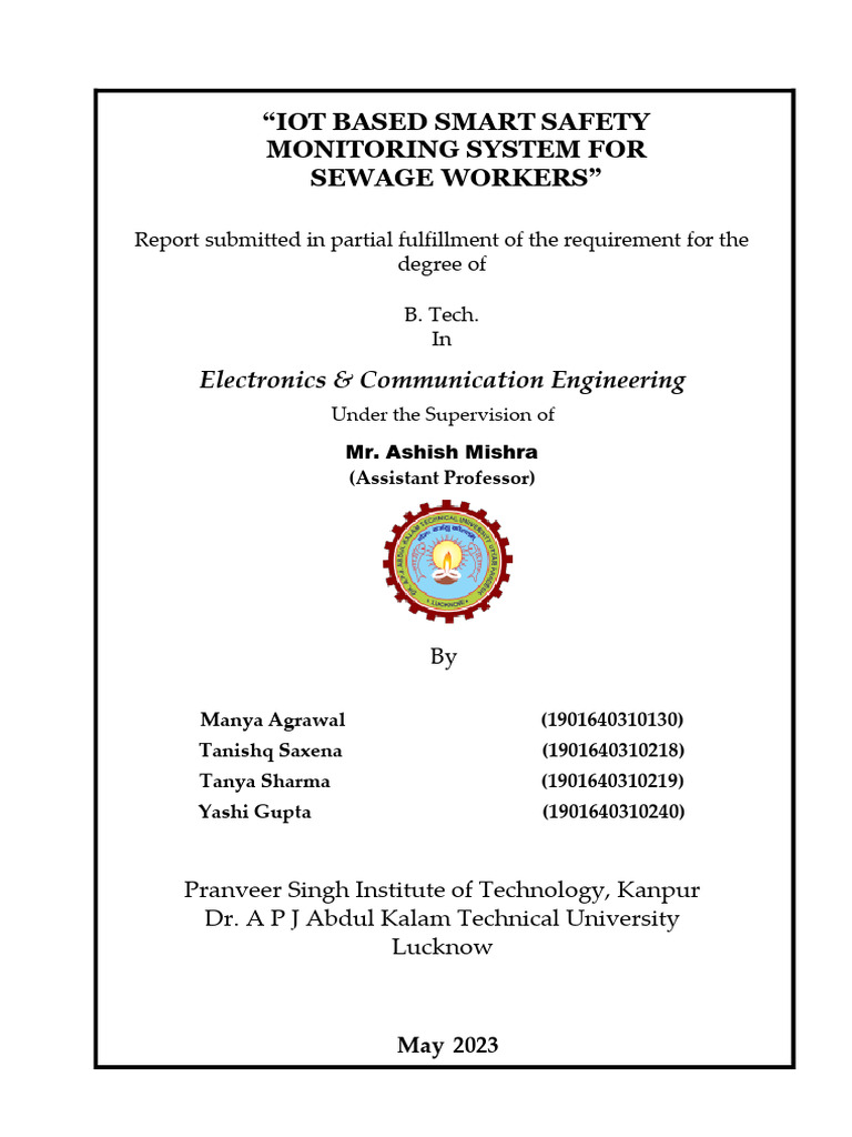 Final Year Thesis Group 15 Download Free Pdf Internet Of Things Arduino 