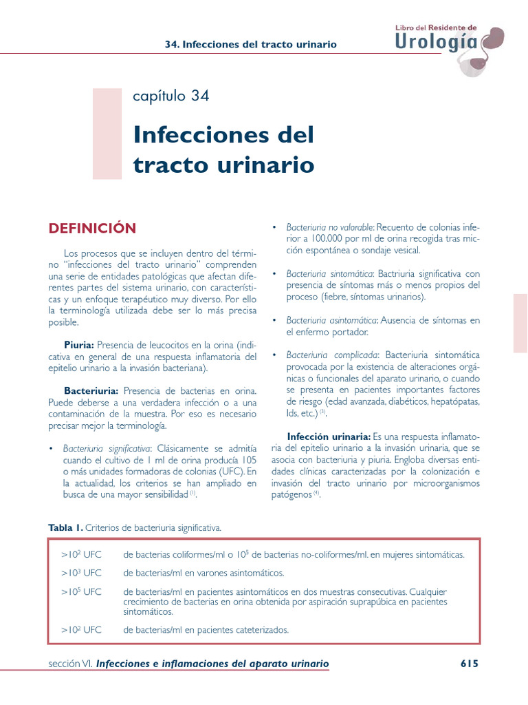 Uro Itu Baja | PDF | Infección del tracto urinario | Especialidades Medicas