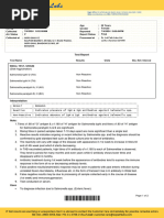 Typhoid Positive Report Format | PDF