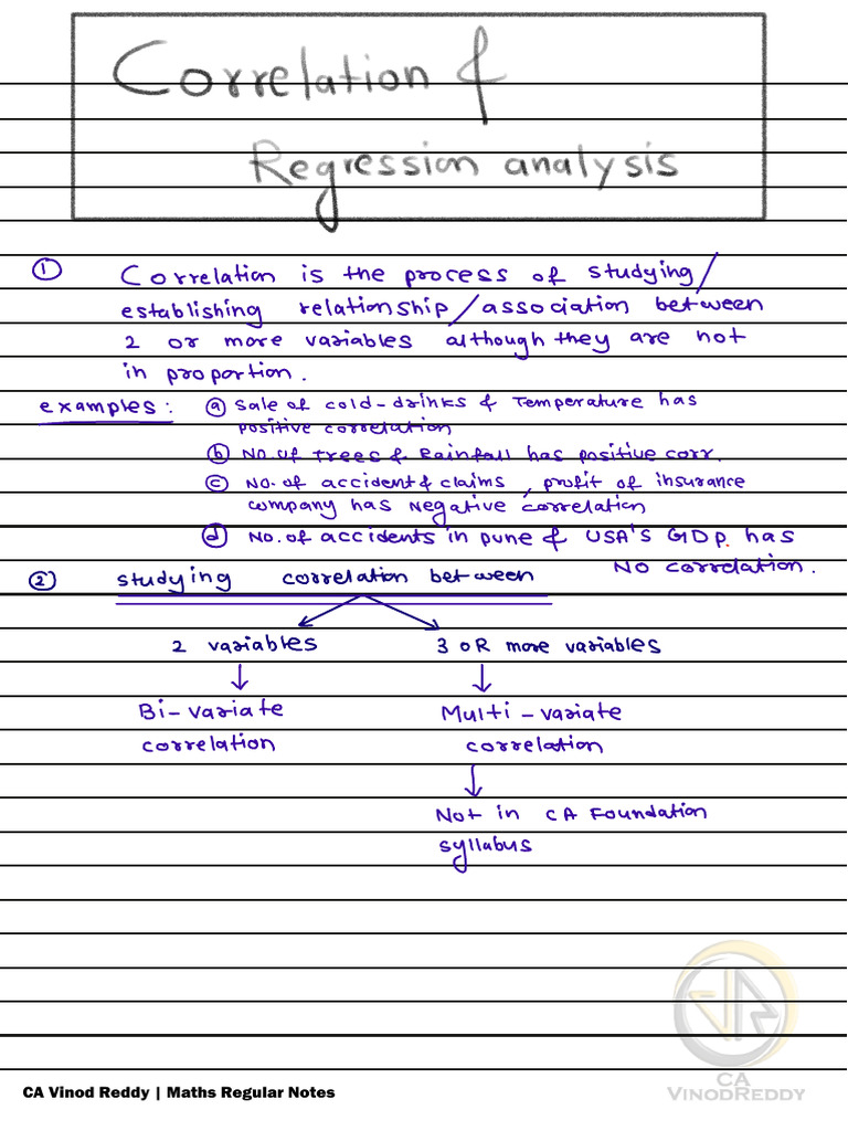 Correlation Regression | Download Free PDF | Sampling (Statistics) | Statistical Analysis