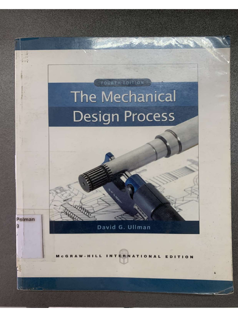 The Mechanical Design Process | PDF
