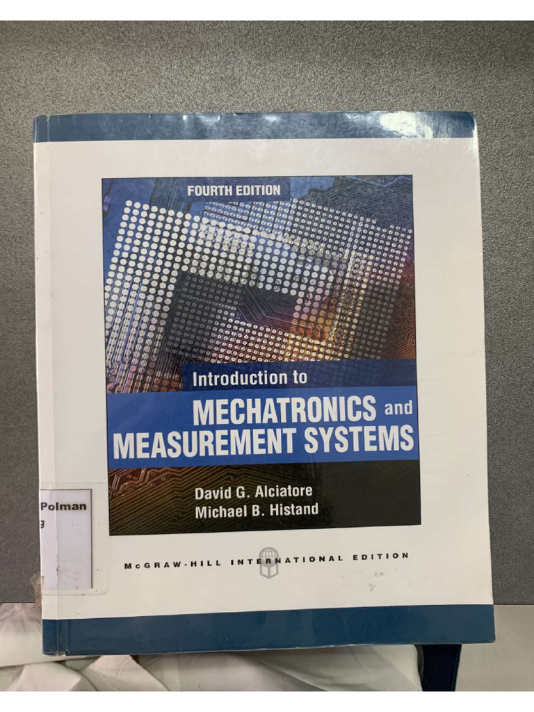 Mechatronics And Measurement Systems Pdf