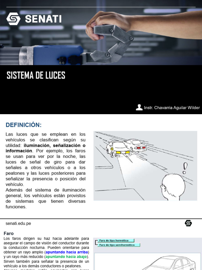 08 - SISTEMA DE LUCES | PDF | Cambiar | Relé