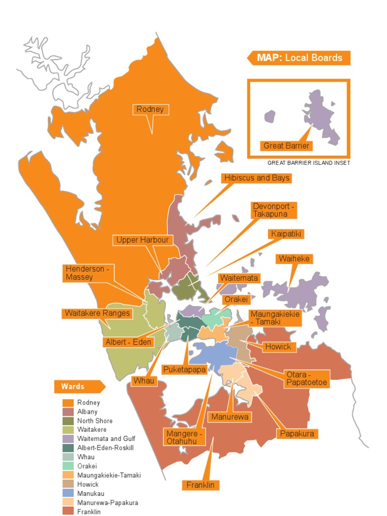 Auckland Wards | PDF
