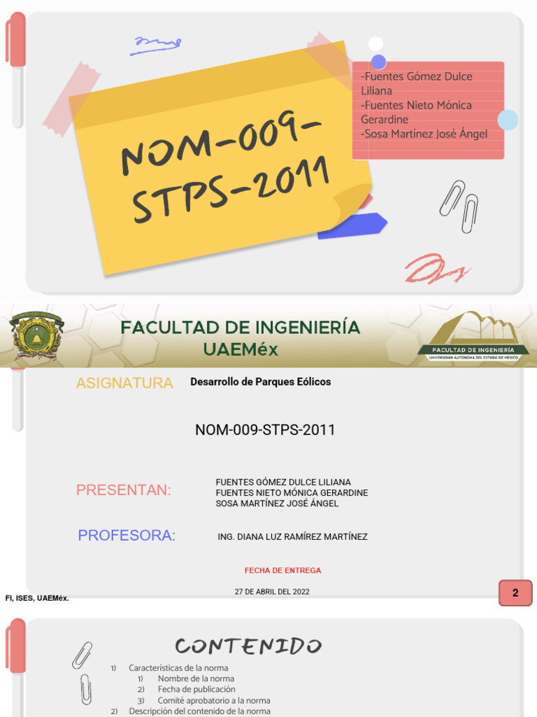 Seguridad en Trabajos en Altura: NOM-009-STPS-2011 | PDF | Andamio ...