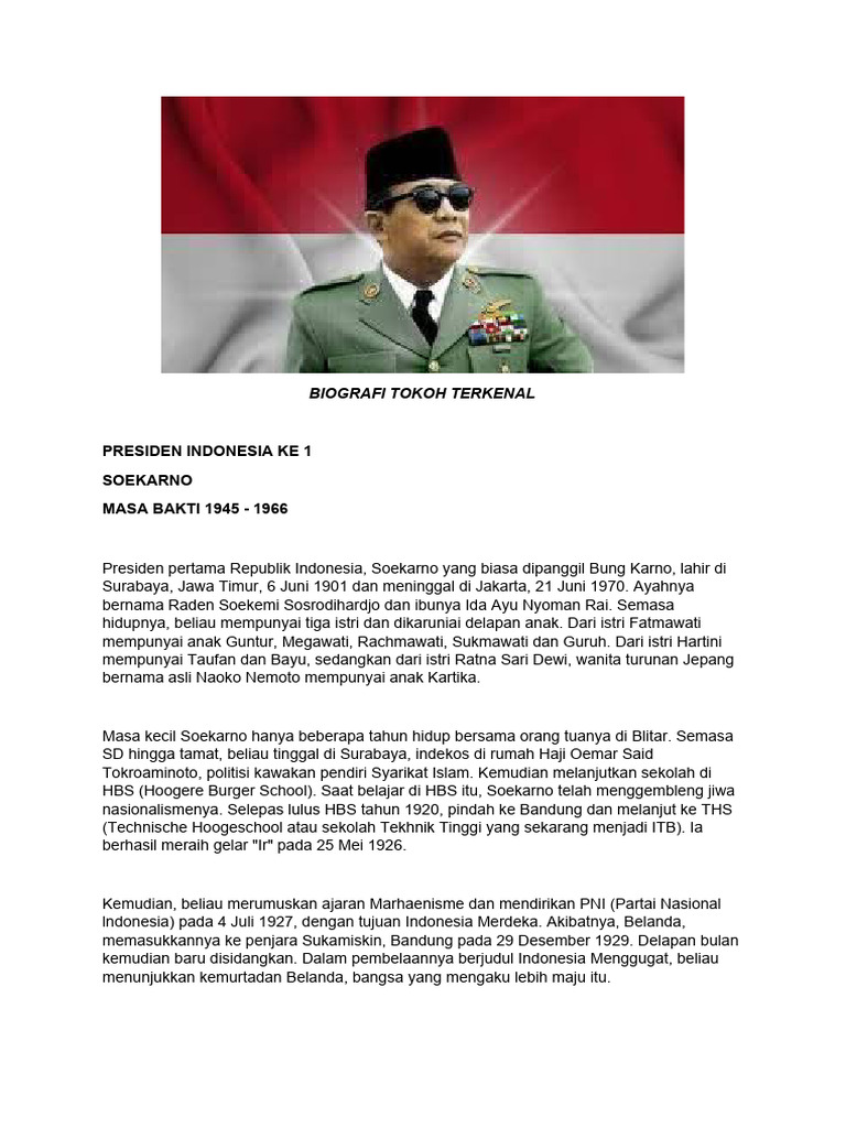 Soekarno | PDF
