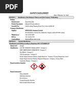 Q20 SDS | PDF | Dangerous Goods | Occupational Safety And Health