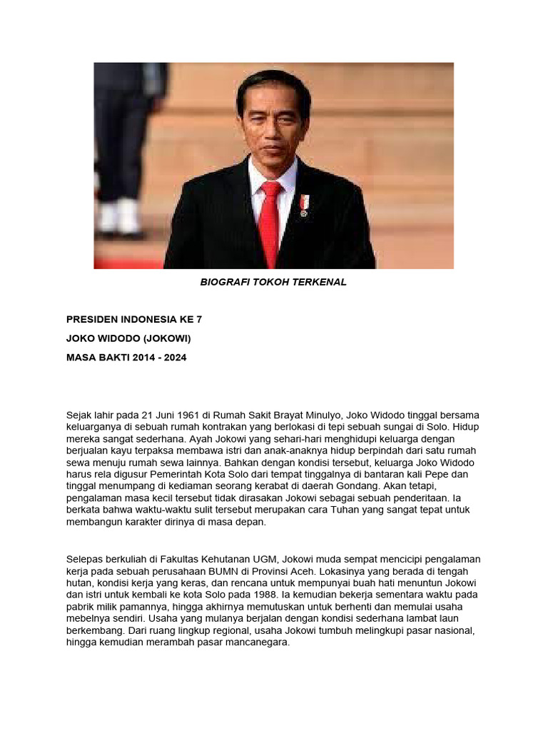 Joko Widodo | PDF