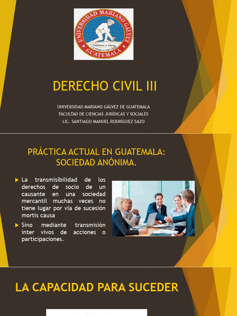 Tema 3 Derecho Civil III 2024 (1) | PDF | Herencia | Justicia