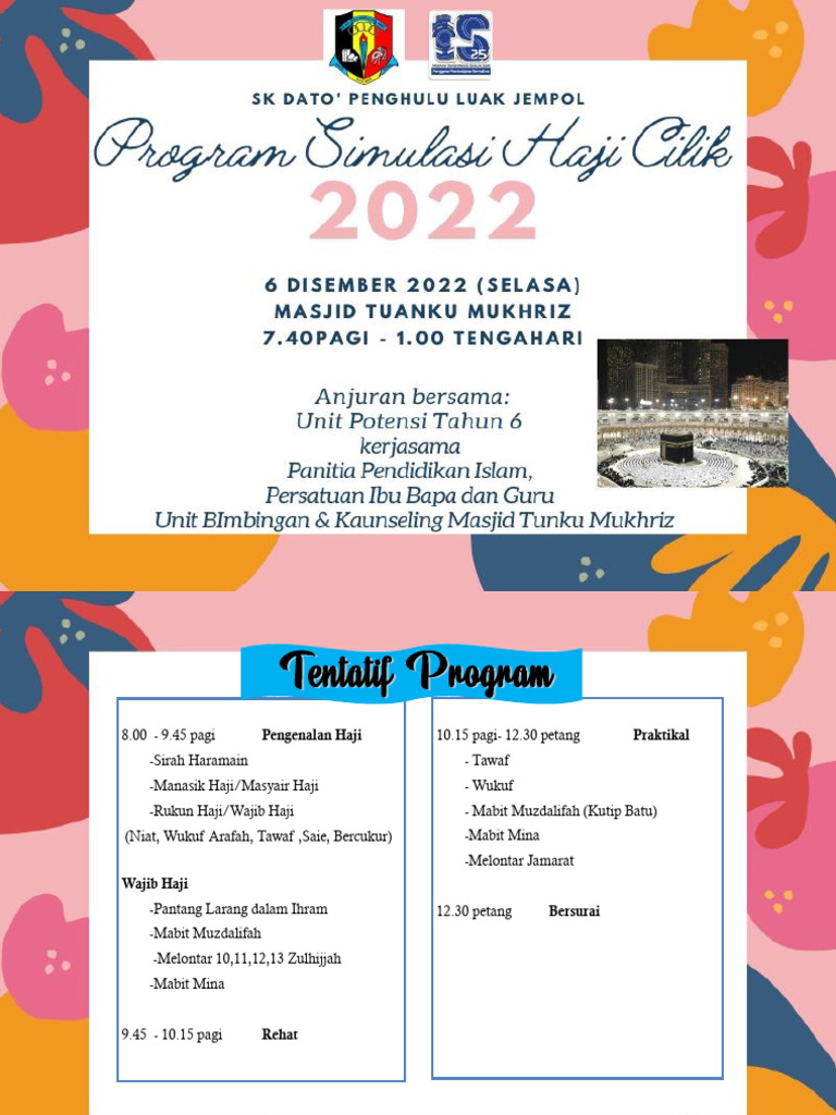 Buku Program Haji Cilik | PDF