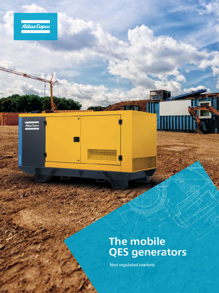 ATLAS COPCO Genset QES | Download Free PDF | Battery Charger | Turbocharger