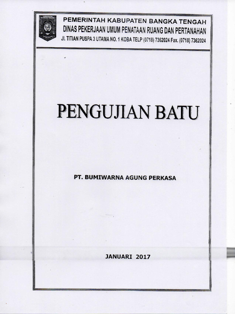 Bwap Hasilujilabpubateng | PDF
