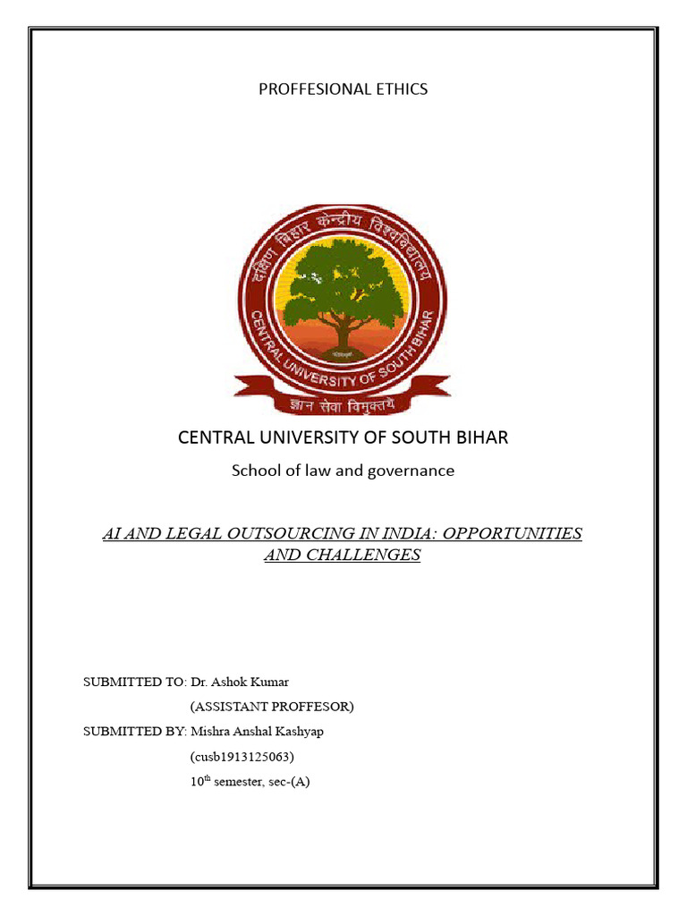 PROFFESIONAL ETHICS Assignment | PDF | Machine Learning | Artificial Intelligence