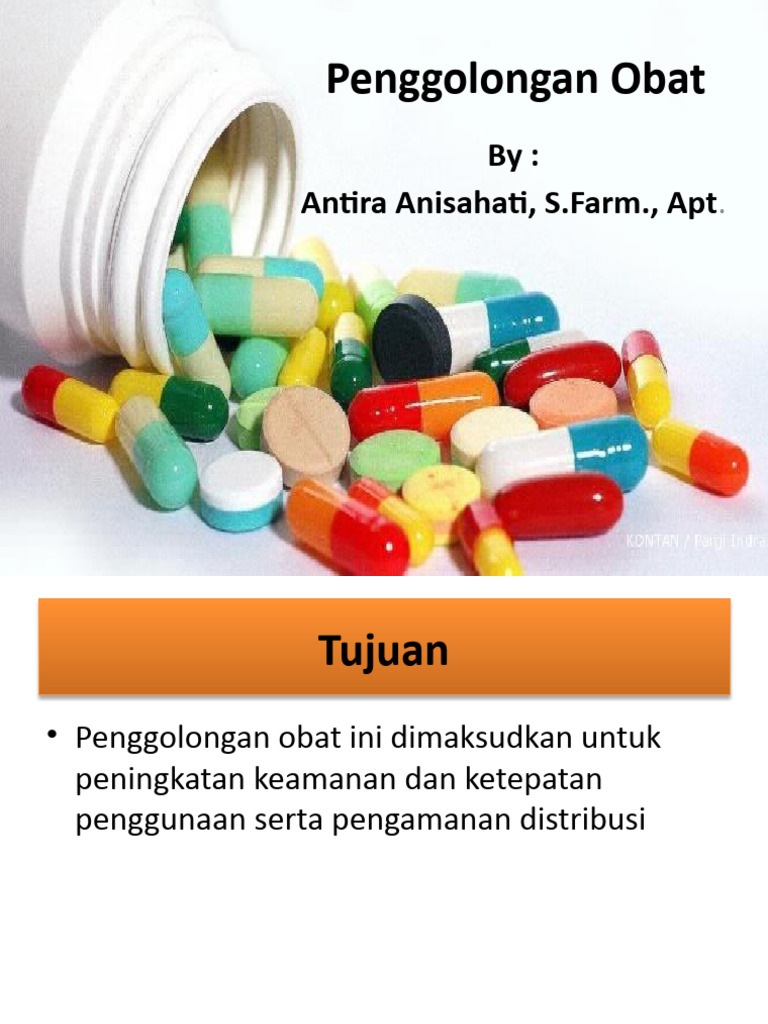 Penggolongan Obat dan Klasifikasinya | PDF | Pengembangan Diri ...